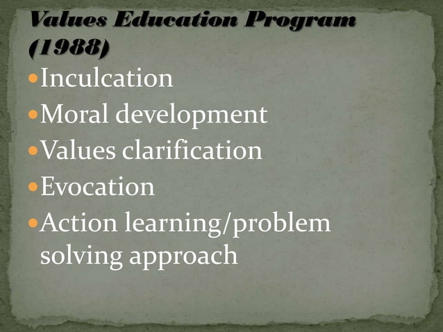 Deped Values Education Program | PPTX