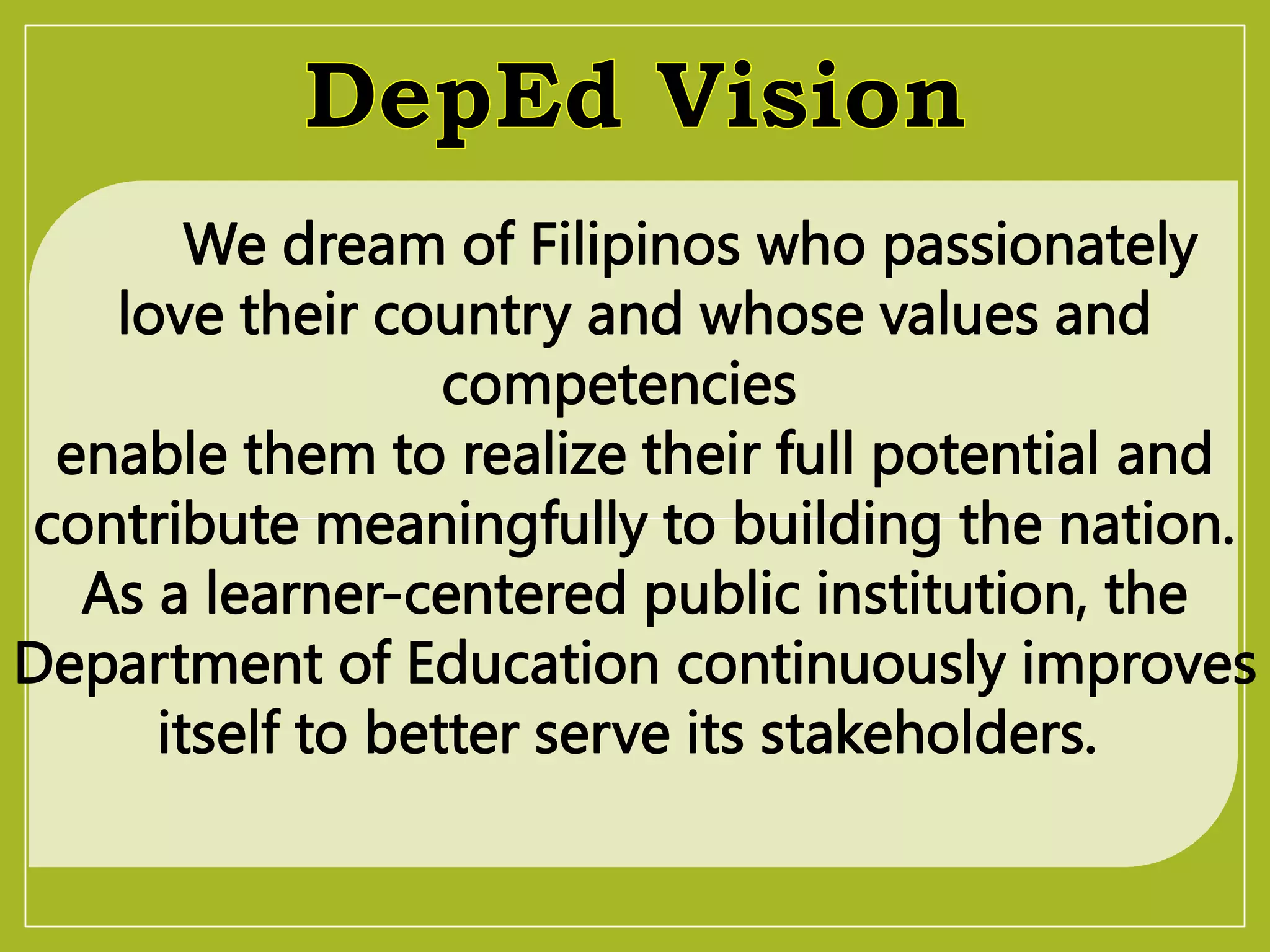 DepED Vision and Mission.pptx