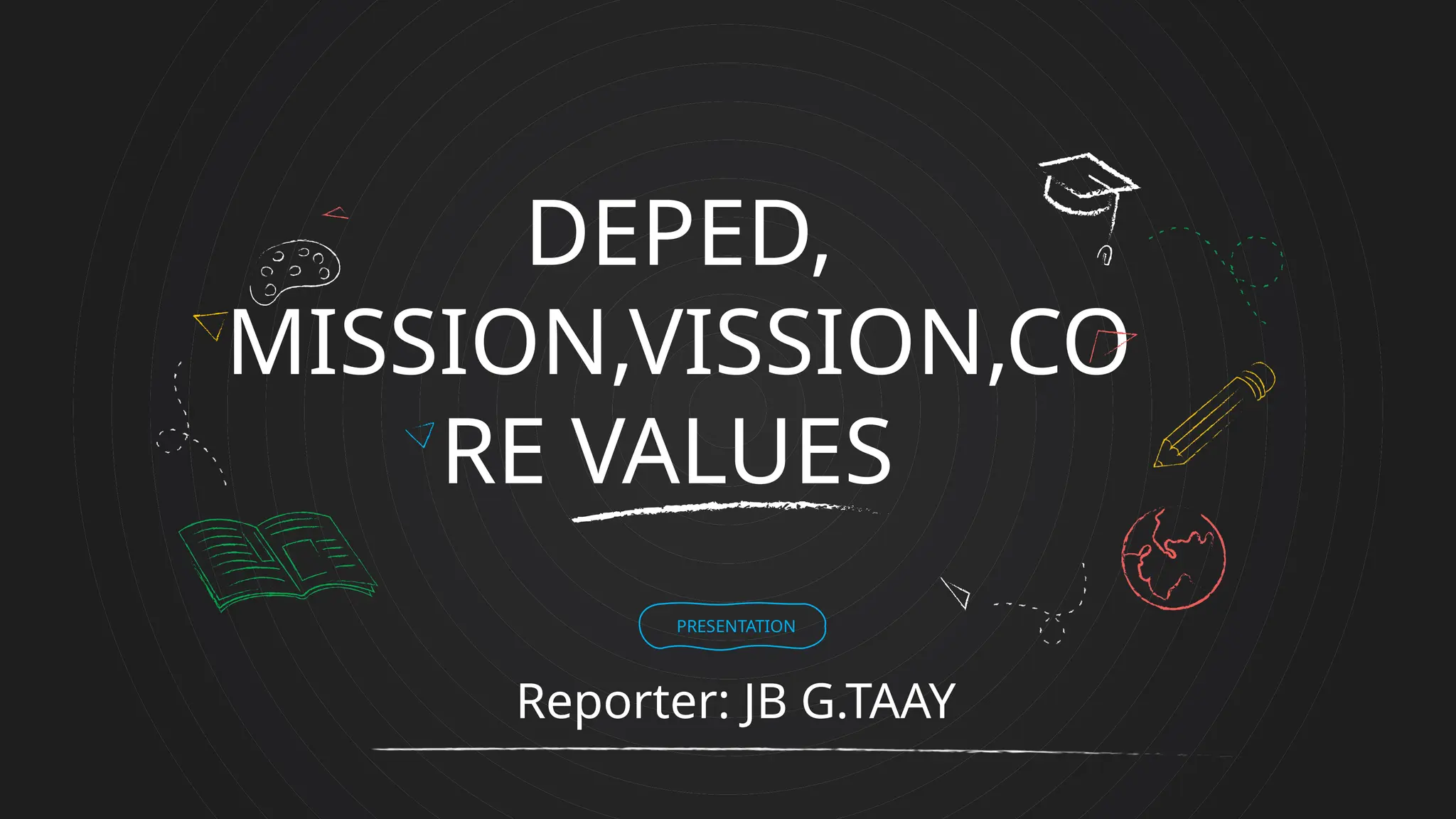 Deped,vision,mission core values report.pptx