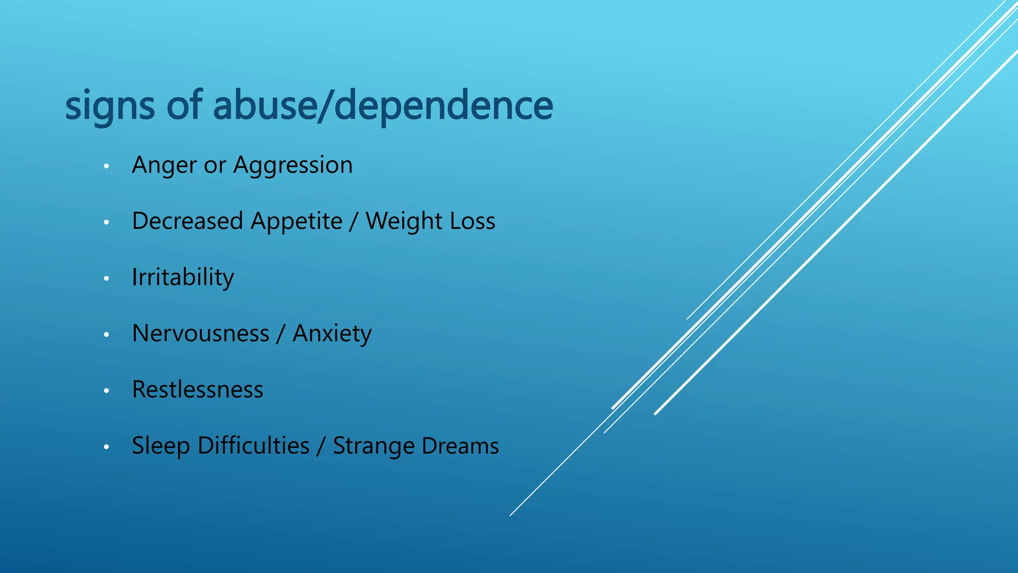 Drug dependence types , causes and mechanism of action | PPTX