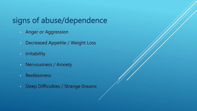 Drug dependence types , causes and mechanism of action | PPTX ...