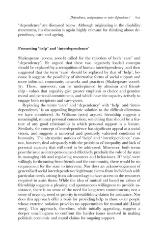 Dependency | PDF | Eldercare | Family and Relationships