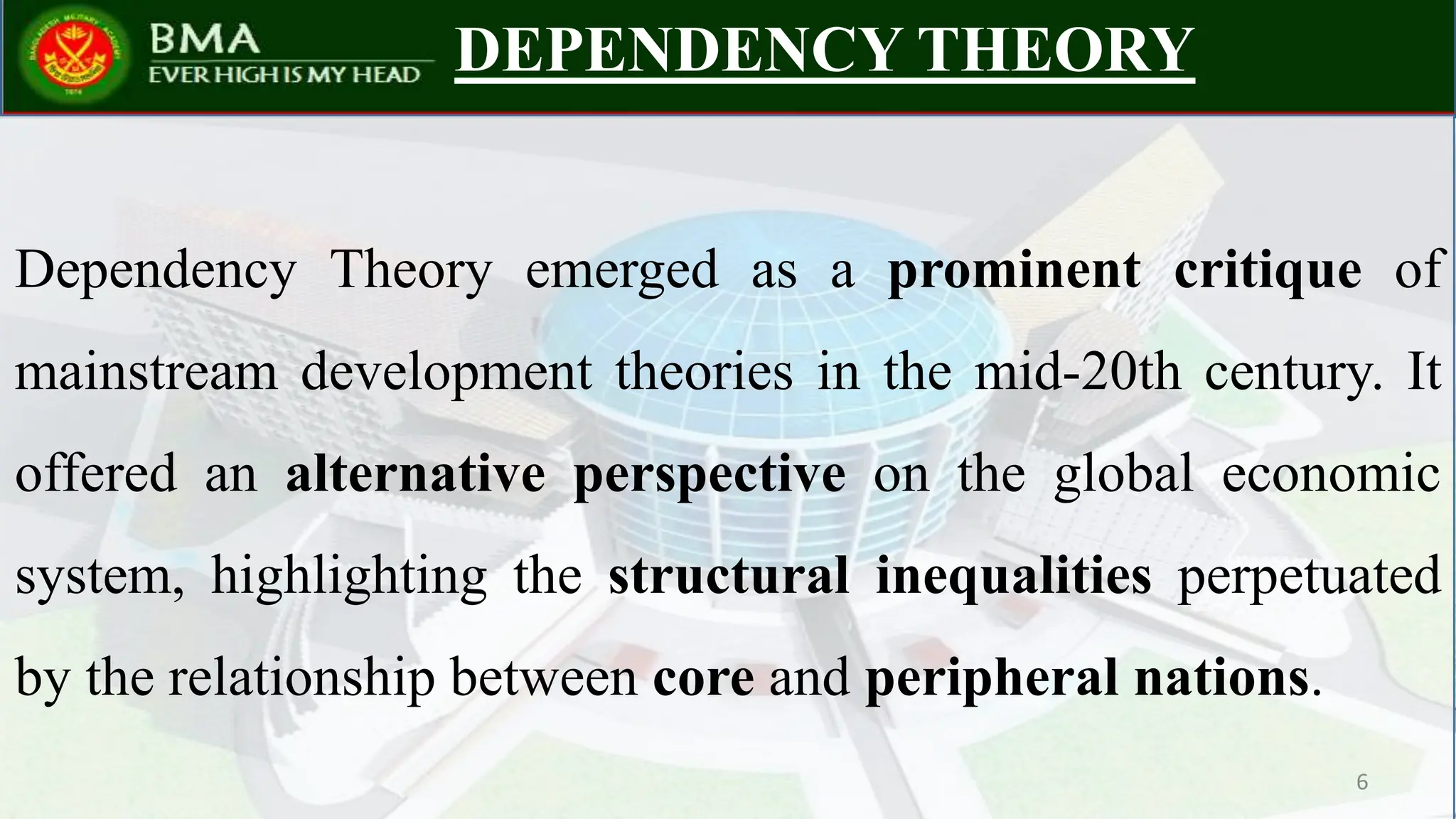 DEPENDENCY theory International Relations.pptx