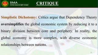 DEPENDENCY theory International Relations.pptx