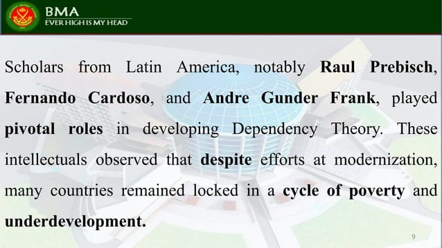 DEPENDENCY theory International Relations.pptx | Economy | Business and ...