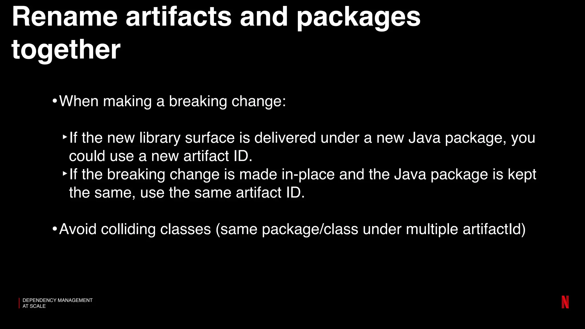 Dependency Management at Scale | PPT