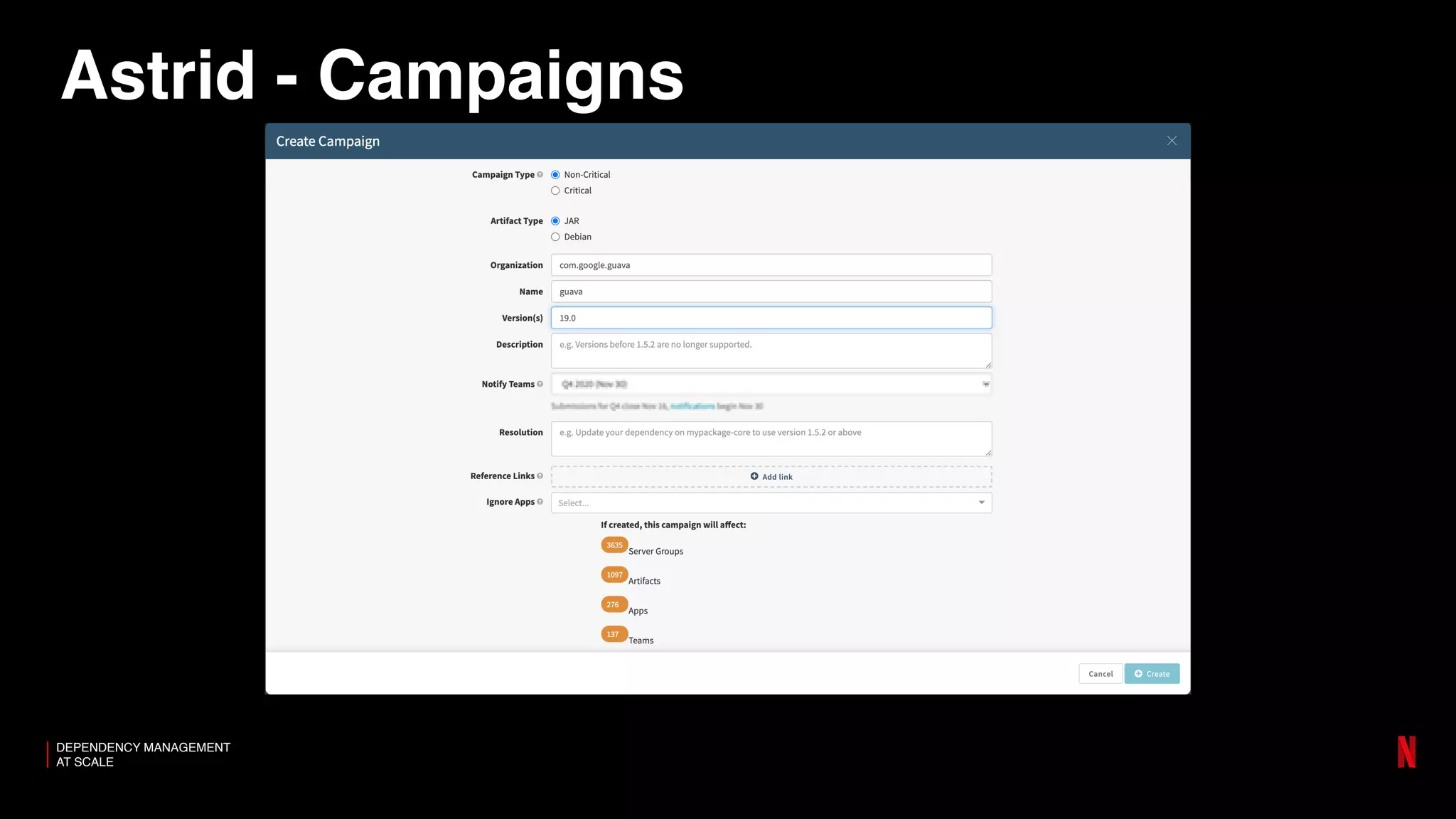 Dependency Management at Scale | PPT
