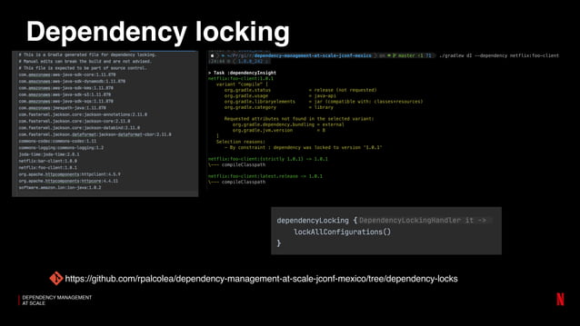 Dependency Management at Scale | PPT