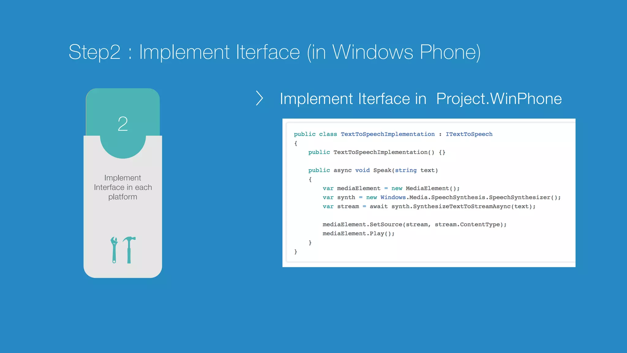 Dependency service for Xamarin.Form