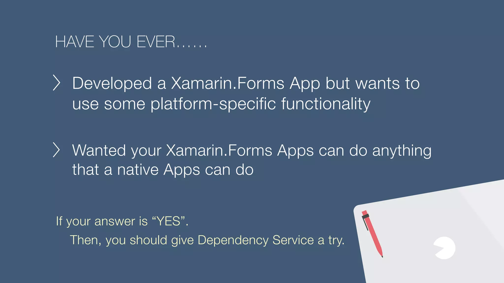 Dependency service for Xamarin.Form