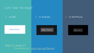 Dependency service for Xamarin.Form