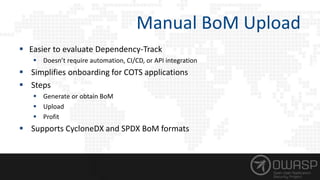 Dependency track v3.3 - What's New | PPTX