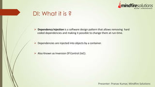 Dependency injection | PPTX