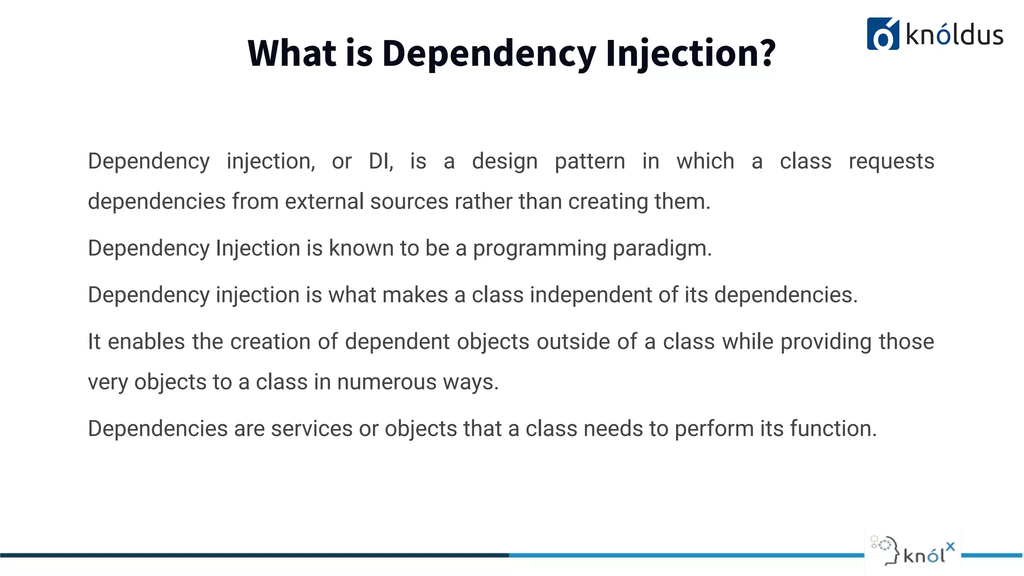 Dependency Injection | PDF
