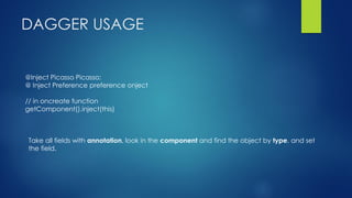 Dependency injection and dagger2 in android paramvir singh | PPT