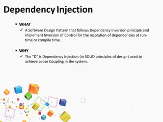 Dependency injection and inversion | PPT