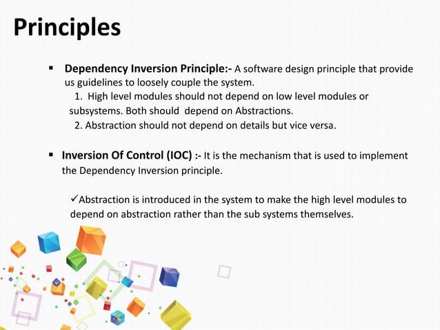Dependency injection and inversion | PPT