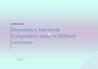 Dependency injection& comparative study | DOCX