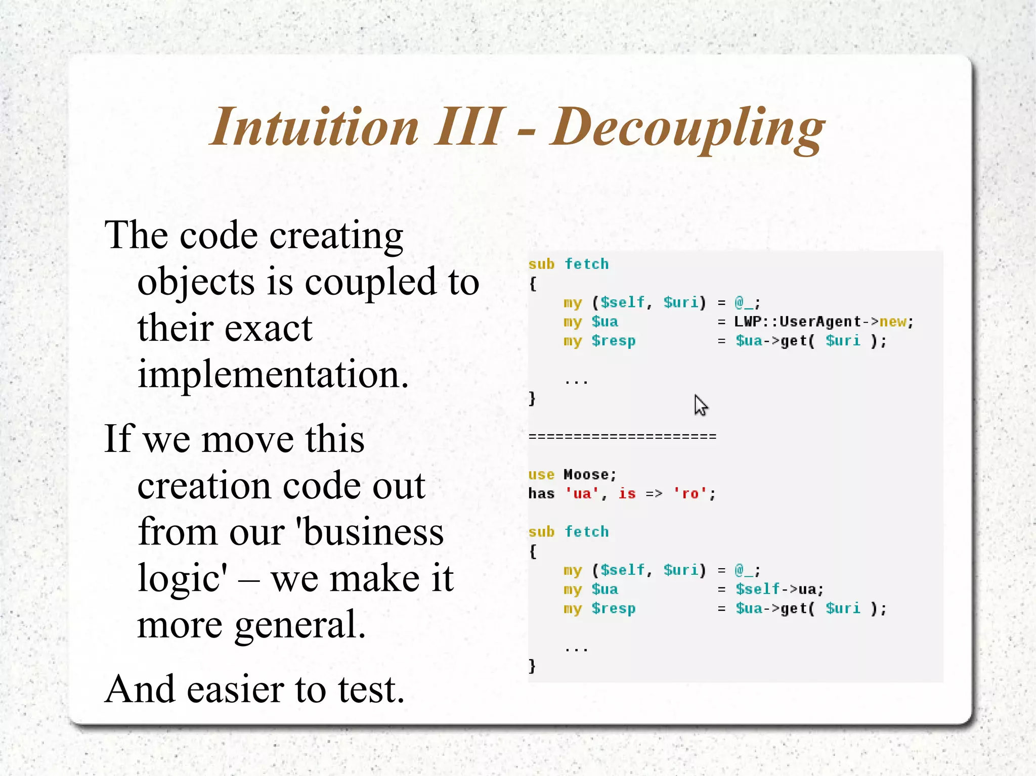 Dependency injection explained (Zbigniew Lukasiak) | PPT Dependency injection explained (Zbigniew Lukasiak) | PPT