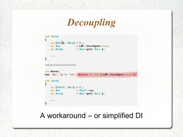 Dependency injection explained (Zbigniew Lukasiak) | PPT