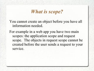 Dependency injection explained (Zbigniew Lukasiak) | ODP