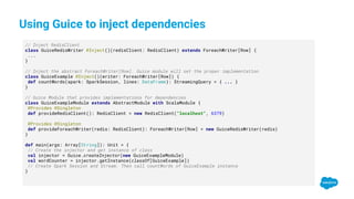 Dependency Injection in Apache Spark Applications | PPT