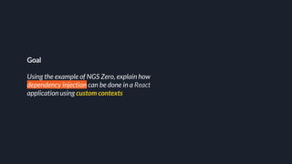 Dependency Injection in React | PPT