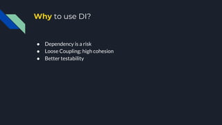 Dependency Injection in React | PPT