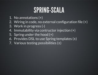 Dependency injection in scala | PDF | Programming Languages | Computing