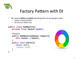 Dependency Injection on Android | PDF | Programming Languages | Computing