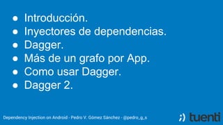 Dependency injection on Android | PPT