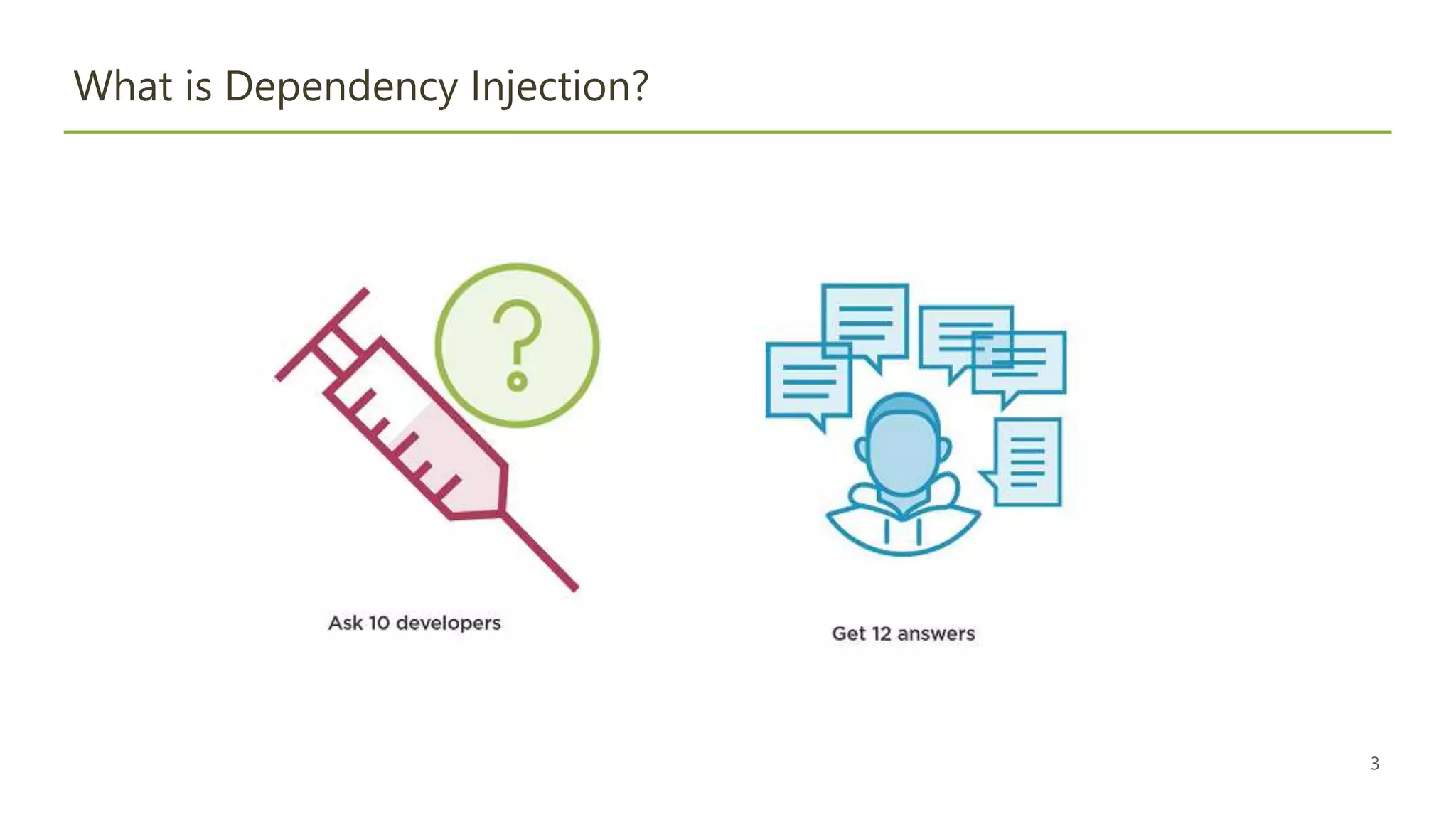Dependency Injection Presentation Pptx Web Development Internet