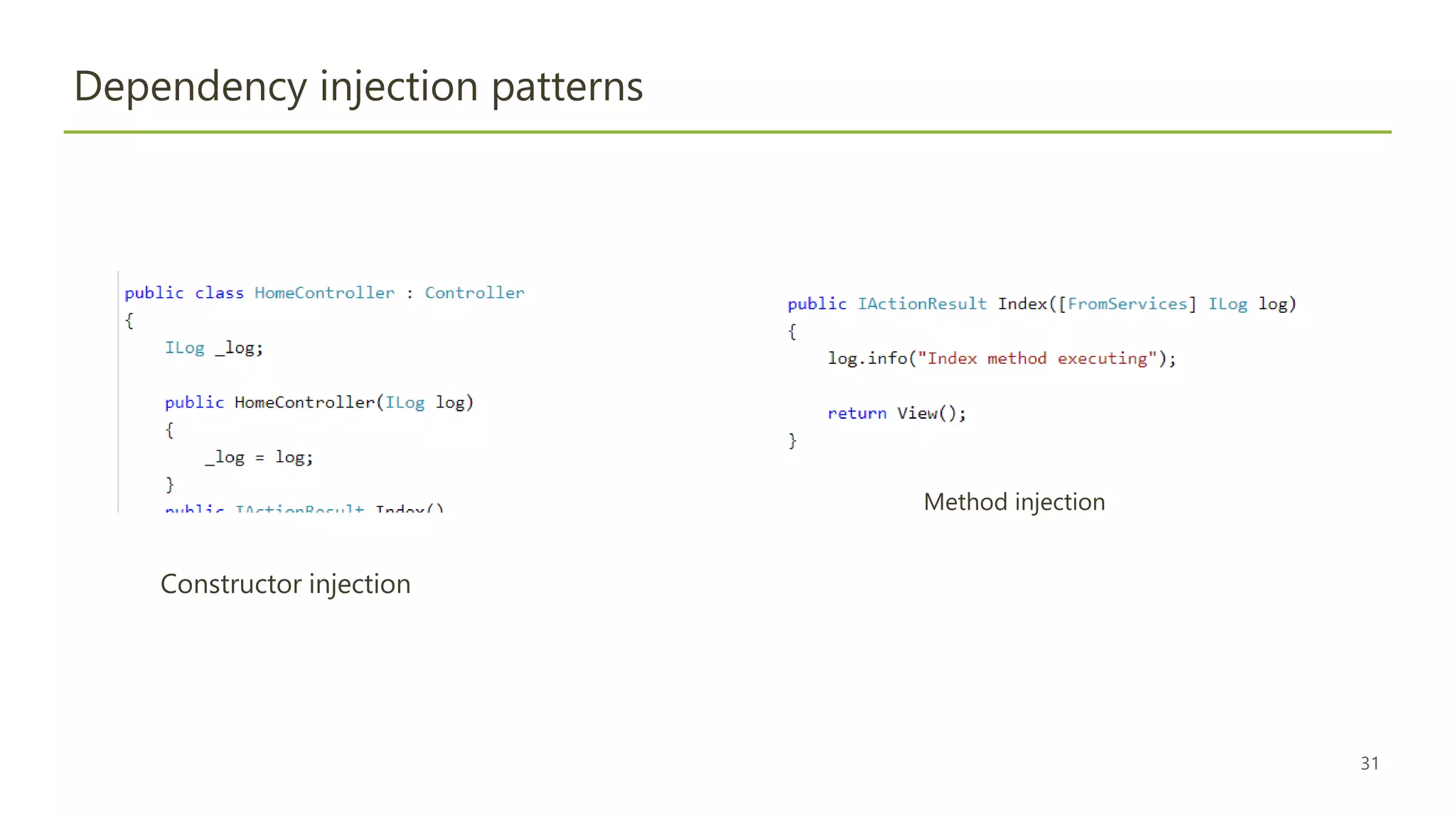 Dependency injection presentation | PPTX | Web Development | Internet Dependency injection presentation | PPTX | Web Development | Internet