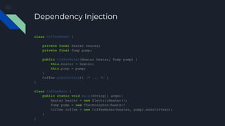 Dependency injection using dagger2 | PPT