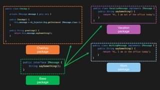 Dependency Injection with the Force DI Framework | PPTX | Web Development | Internet