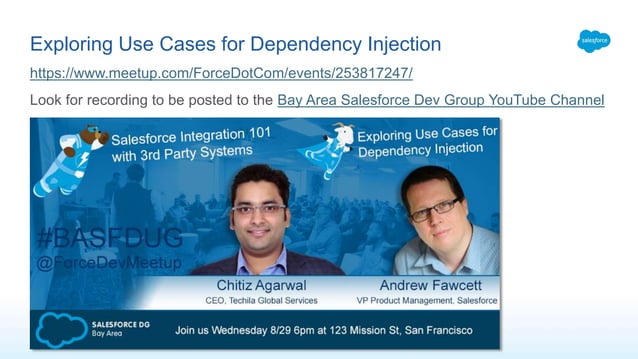 Dependency Injection with the Force DI Framework | PPT