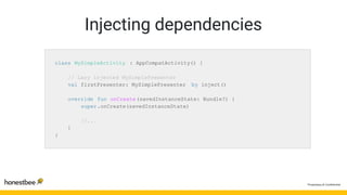 Dependency injection with koin | PPT