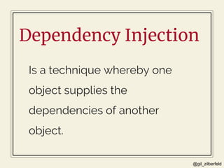 Dependency injection and Why It Matters to Testers | PPTX