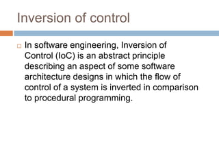Dependency Inversion Principle | PPTX
