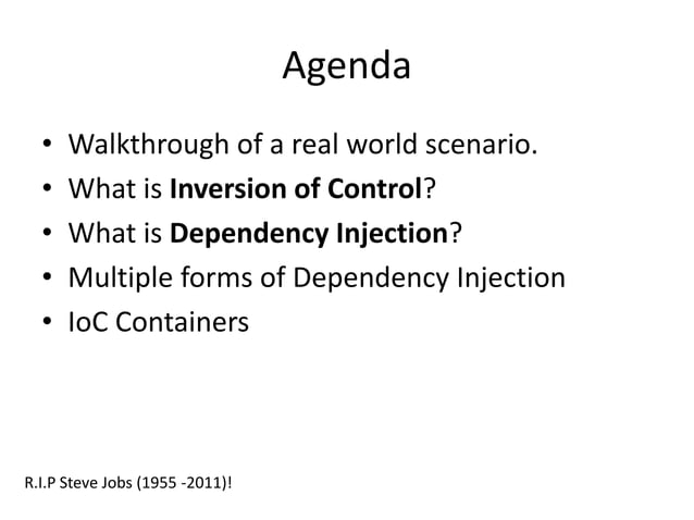 An Introduction to Dependency Inversion Principle | PPT