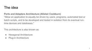 Dependency inversion using ports and adapters | PPT