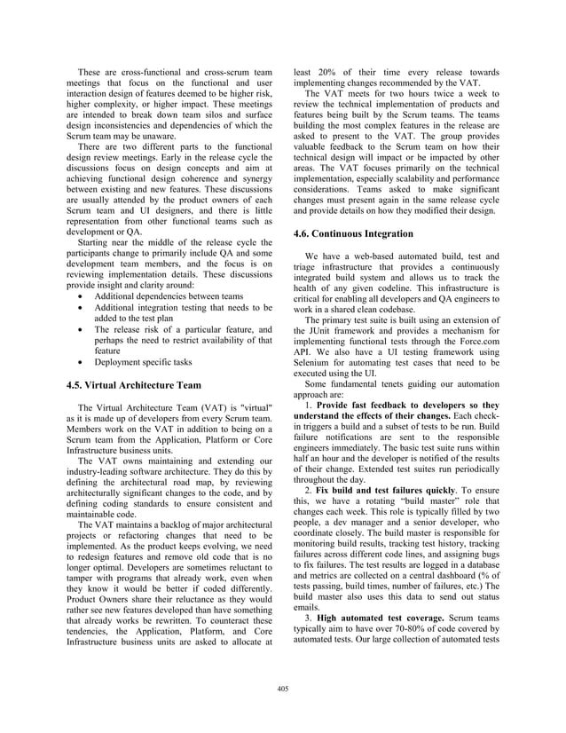 Dependency Management In A Large Agile Environment | PDF | Operating Systems | Computer Software ...