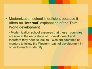 Dependency Theory | PPT