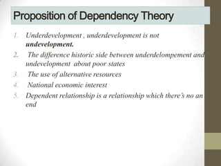 Dependency theory (Vincent Ferarro) | PPT