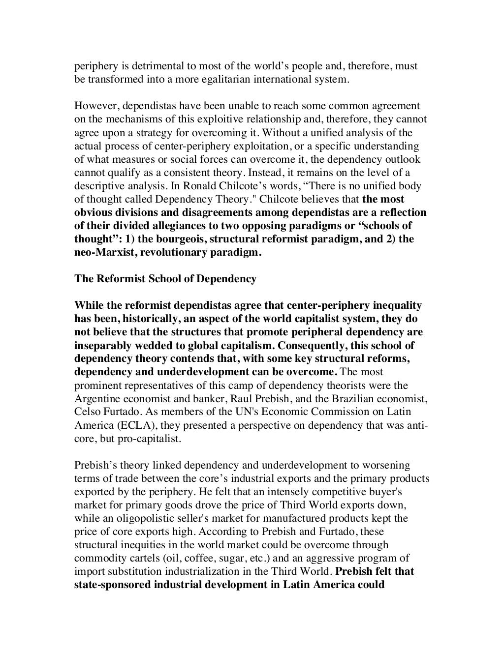 Dependency Theory: A Critical Review