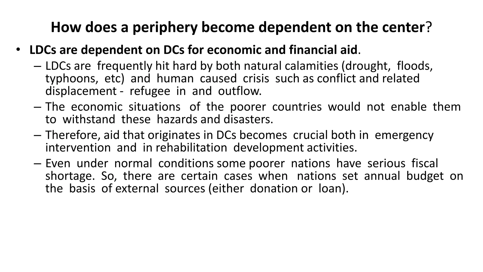 DEPENDENCY THEORY OF DEVELOPMENT.ppt