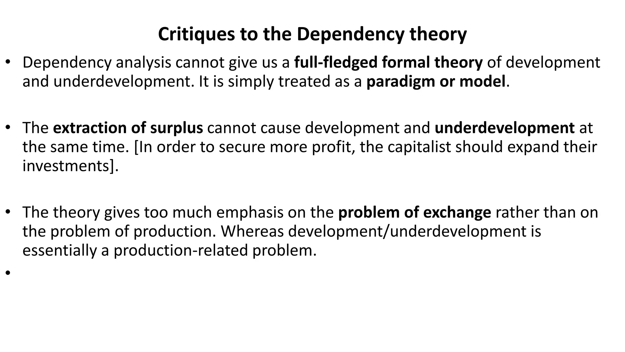 DEPENDENCY THEORY OF DEVELOPMENT.ppt