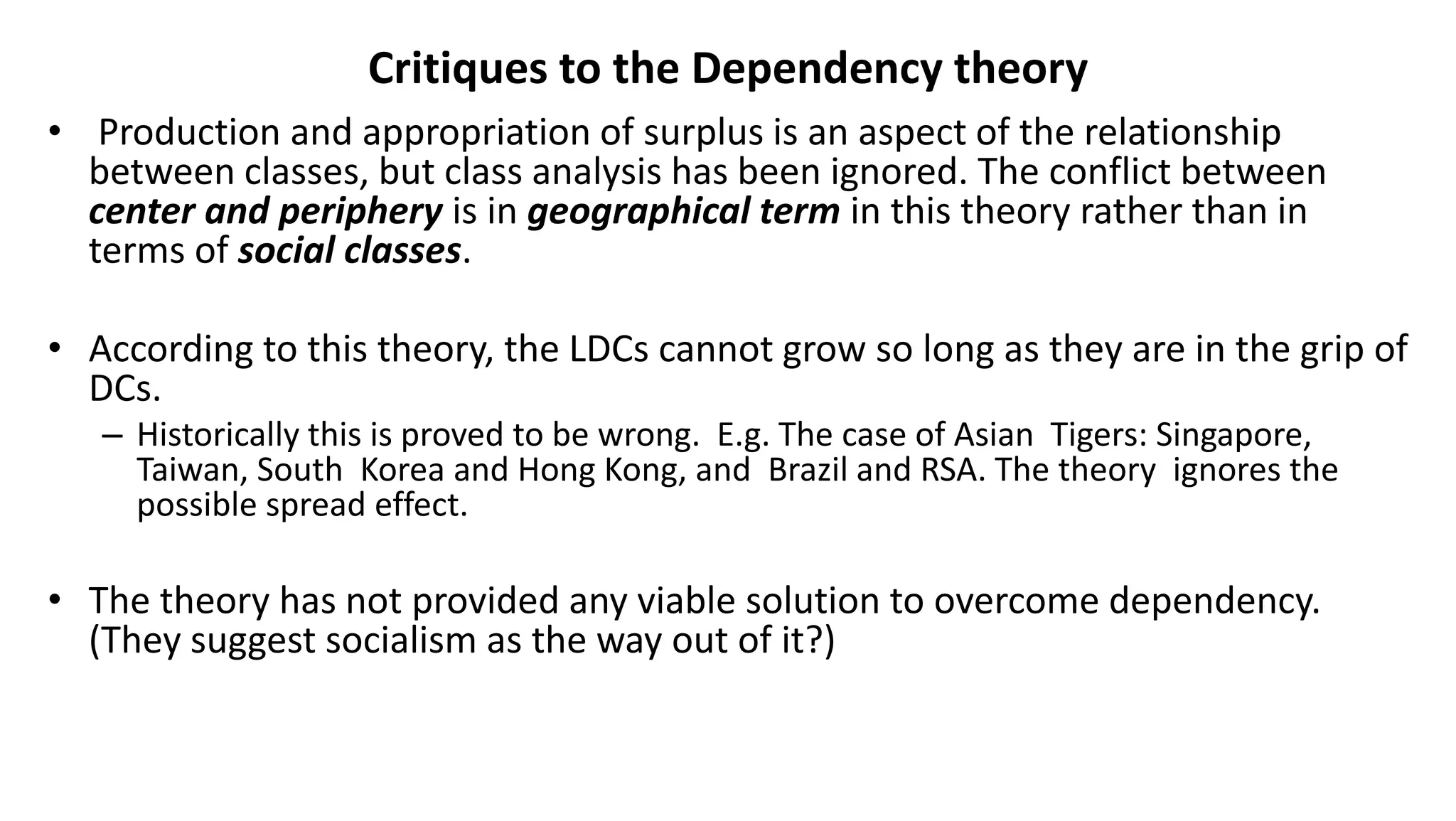 DEPENDENCY THEORY OF DEVELOPMENT.ppt