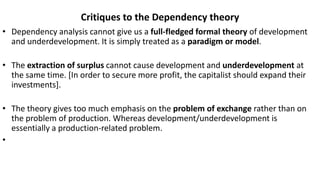 DEPENDENCY THEORY OF DEVELOPMENT.ppt