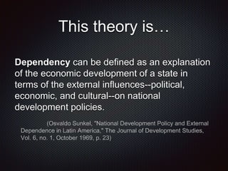 Dependency Theory